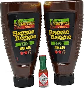 Levi Roots Reggae Reggae Sauce Jerk BBQ Squeezy 330ml : Amazon.co.uk ...