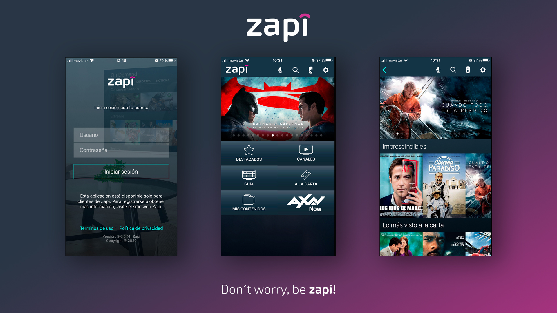 Aplicación Zapi en Amazon Appstore
