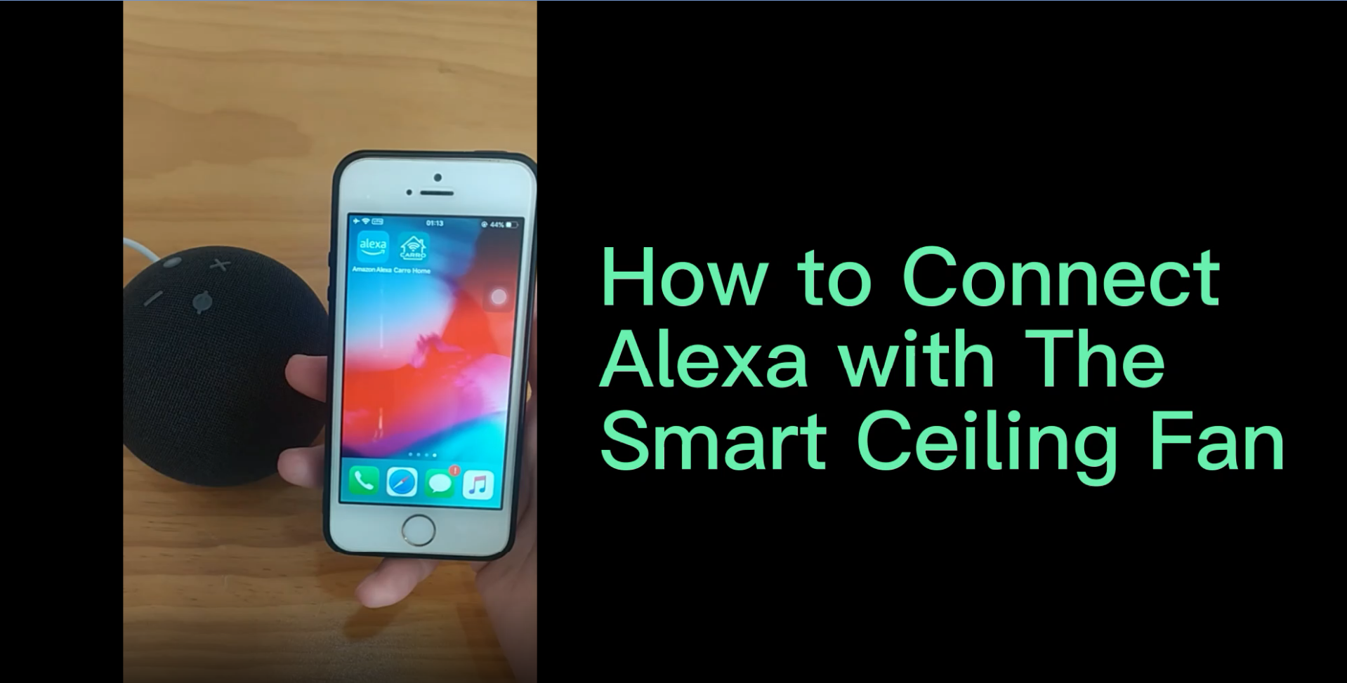 Watch How to connect Alexa with the Smart Ceiling Fan on Amazon Live
