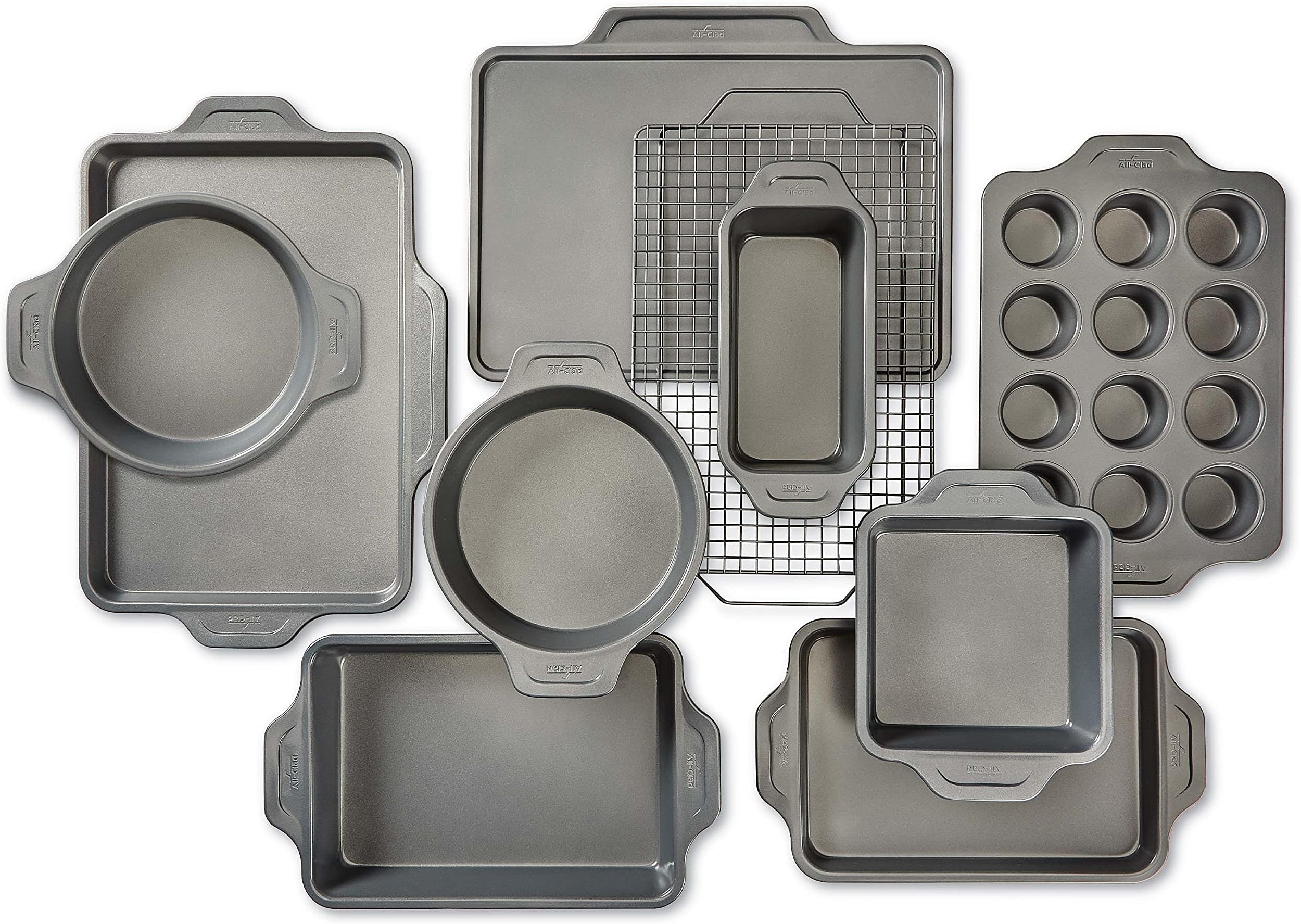 Amazon.com: Circulon Nonstick Bakeware Set with Nonstick Bread Pan ...