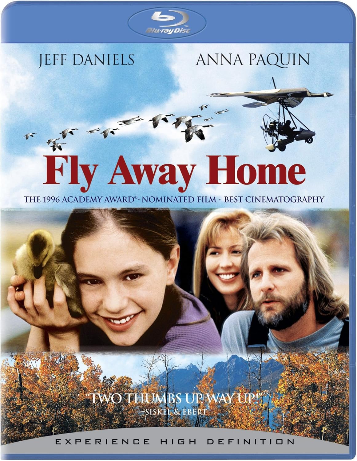 Fly Away Home [Blu-ray] [Importado] : Jeff Daniels, Anna Paquin, Dana ...