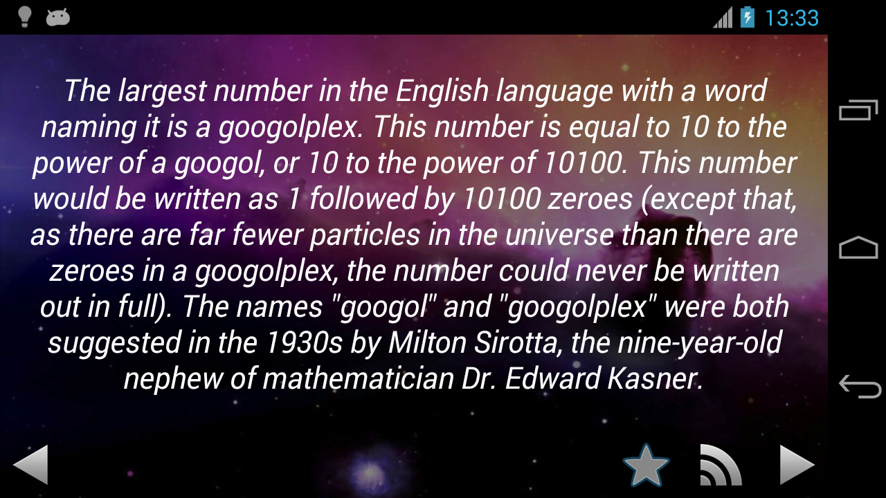 Daily Amazing Science facts - App on Amazon Appstore
