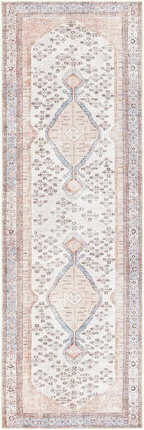 Amazon.com: BoutiqueRugs Moora Boho Vintage Runner Rug - Farmhouse ...