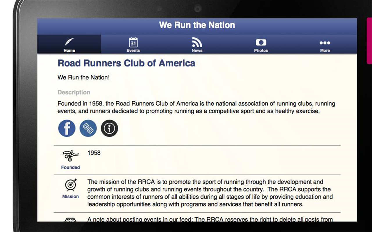 Road Runners Club of America - App on Amazon Appstore