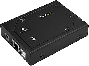 StarTech.com VGA-Over-IP Extender with 2-Port USB Hub - Video-Over-LAN ...
