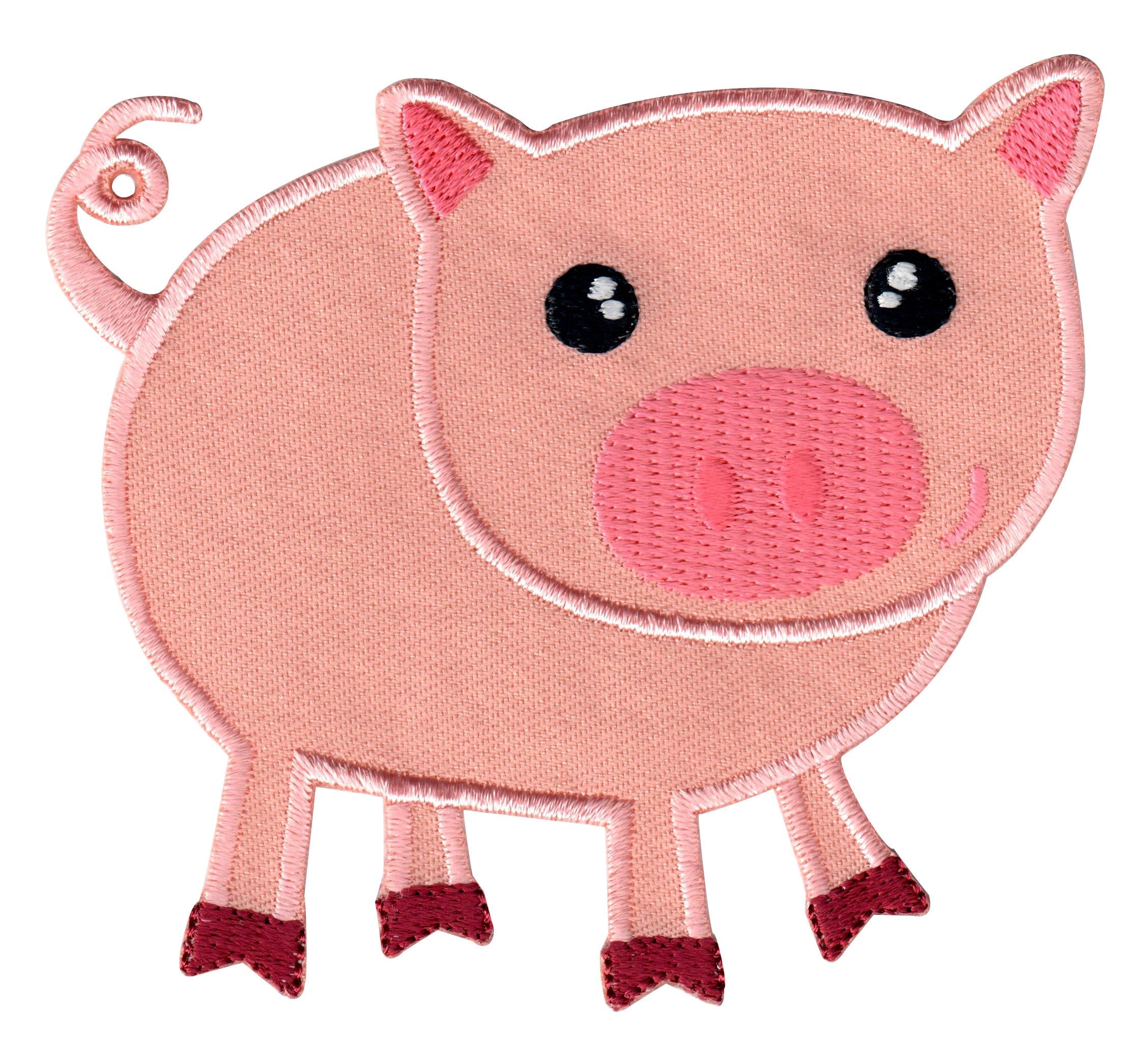 Amazon.com: PatchMommy Pig Patch, Iron On/Sew On - Appliques for Kids ...