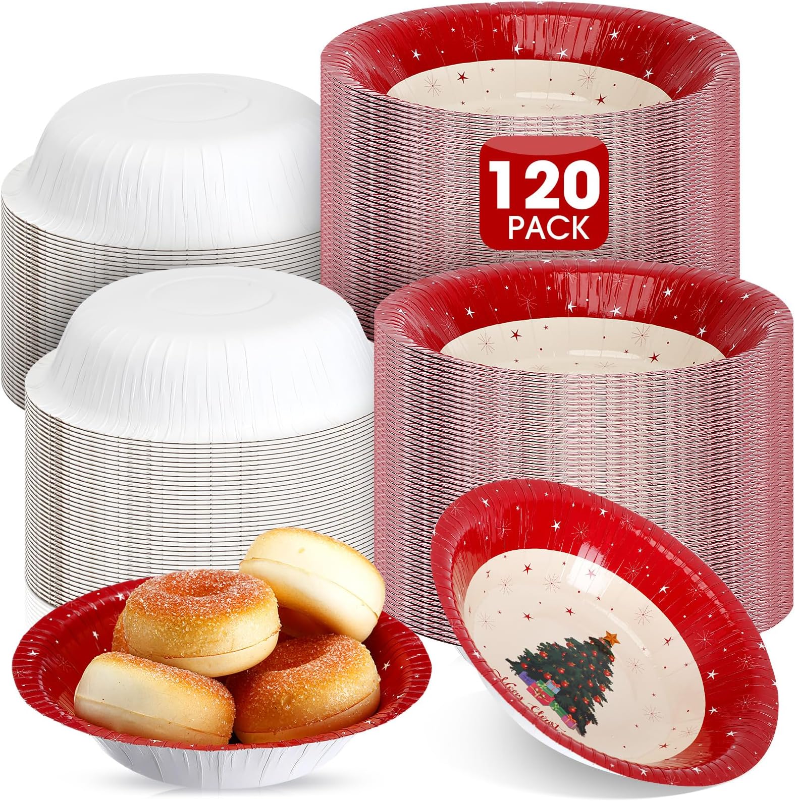 Amazon.com: Creative Converting Touch of Color Paper Bowl, 20 oz, Green ...