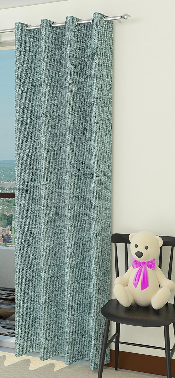 Buy FRESH FROM LOOM Jute Curtains for Window 5 Feet Long | Yarn Weaved ...