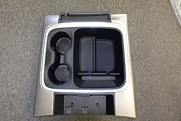 Amazon.com: 2013-2018 Dodge Ram 1500 OEM Silver and Black Floor Console ...