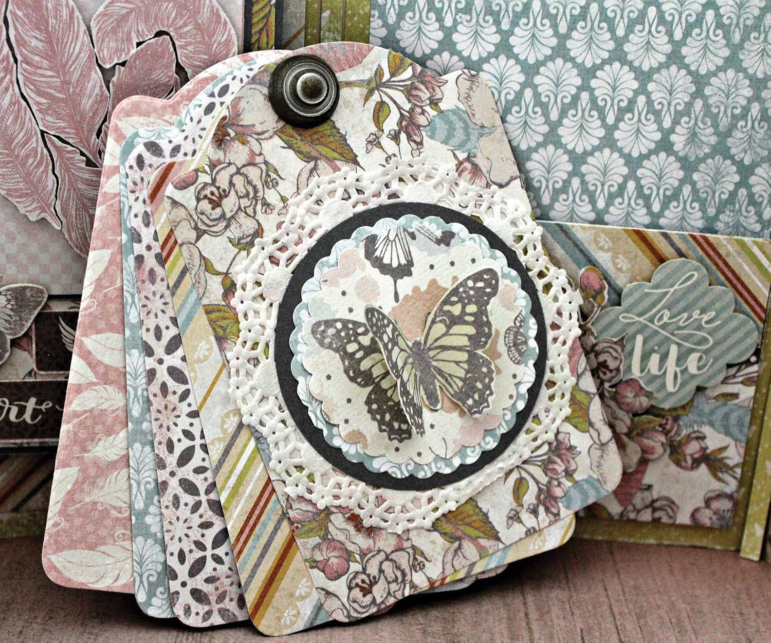 Amazon.com: Authentique Paper Authentique Collection Kit 12"X12"-Dreamy