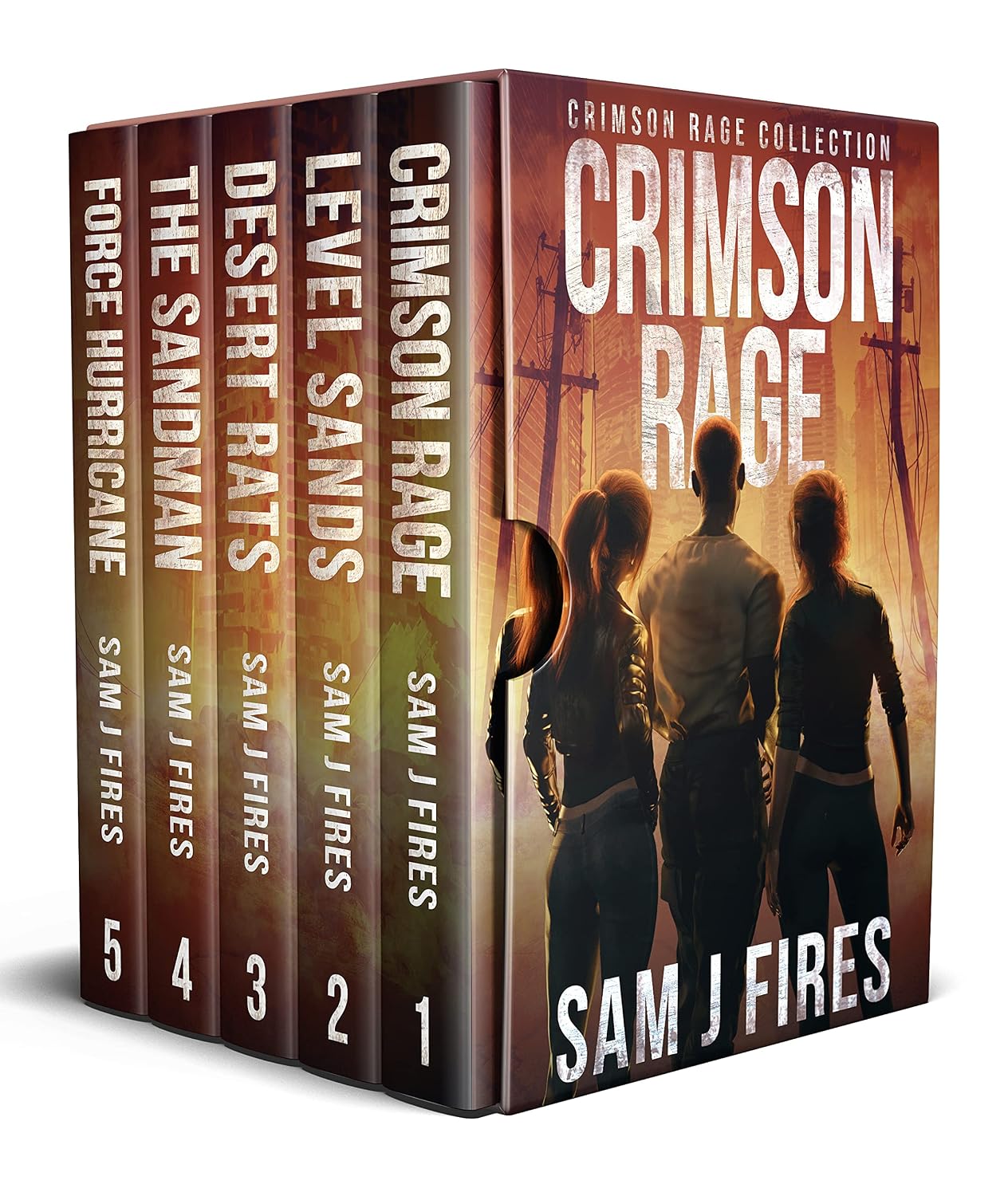Amazon.com: Crimson Rage The Collection: A Zombie Apocalypse Thriller ...