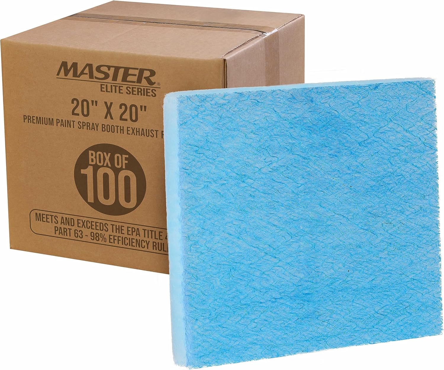 Amazon.com: Master Elite Premium Paint Spray Booth Exhaust Filter Pad ...