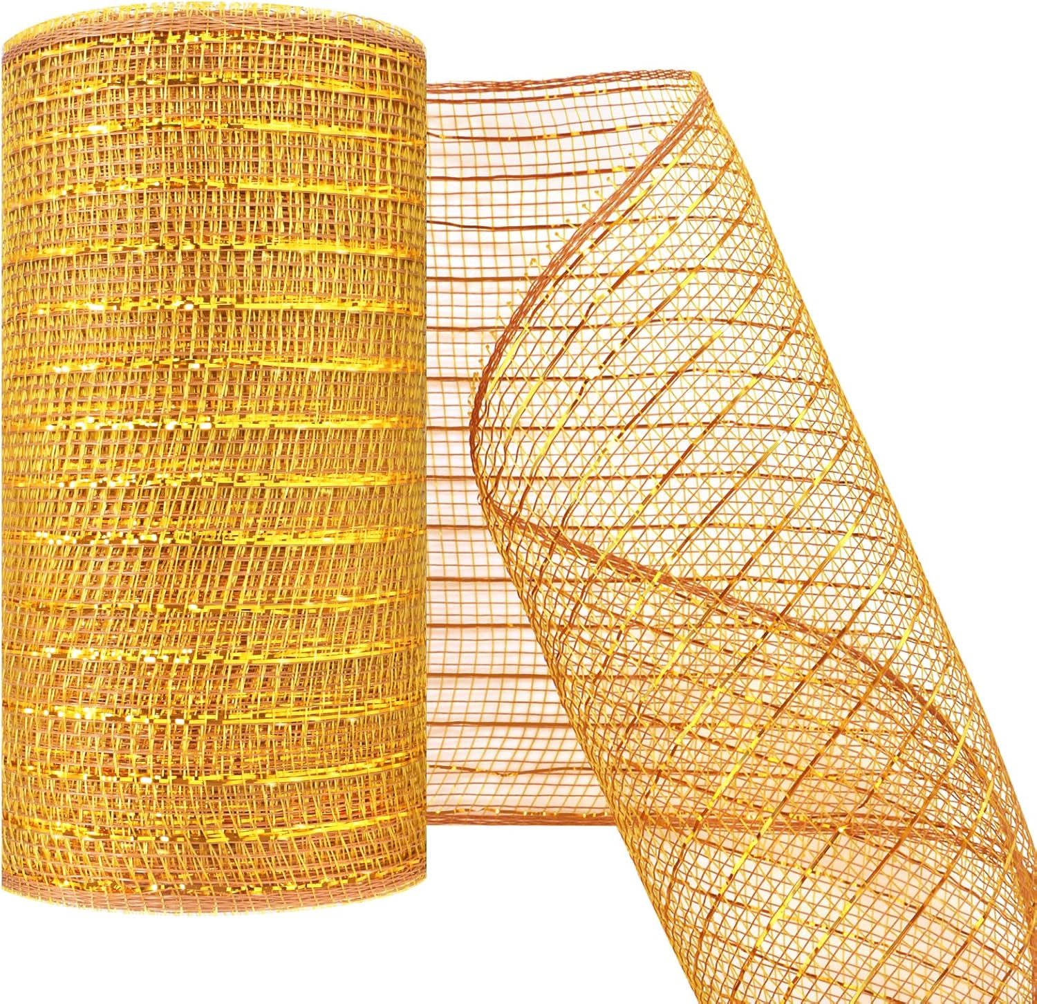 Amazon.com: MIKIMIQI Deco Mesh 5.9 Inch x 30 Feet Decor Mesh Ribbon ...