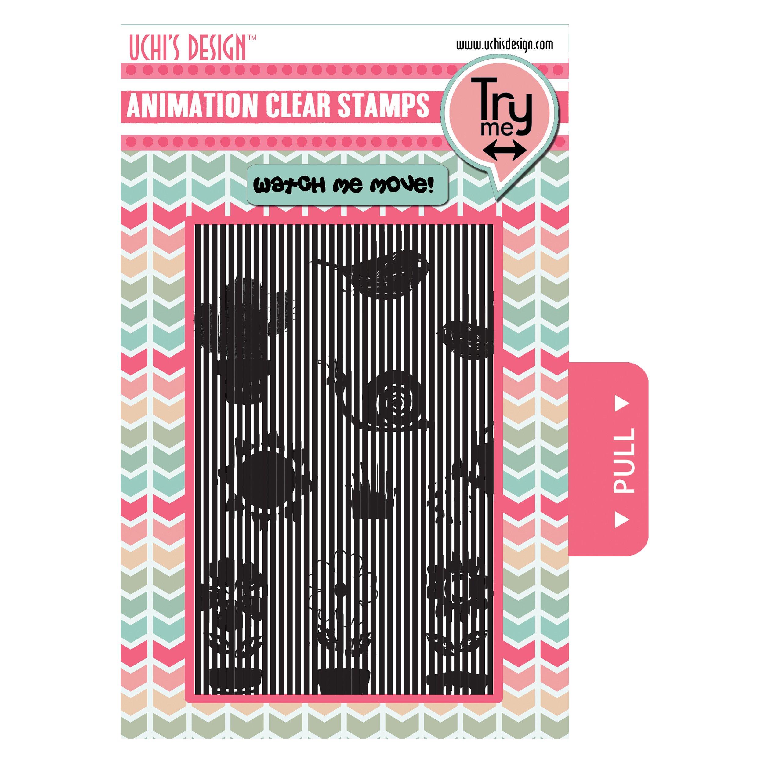 Amazon.com: Uchi's Design Animation Clear Acrylic Stamps Growing Garden