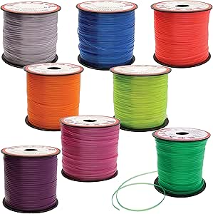 Amazon.com: Rexlace Flat Plastic Lacing – Latex Free, Non-Toxic ...