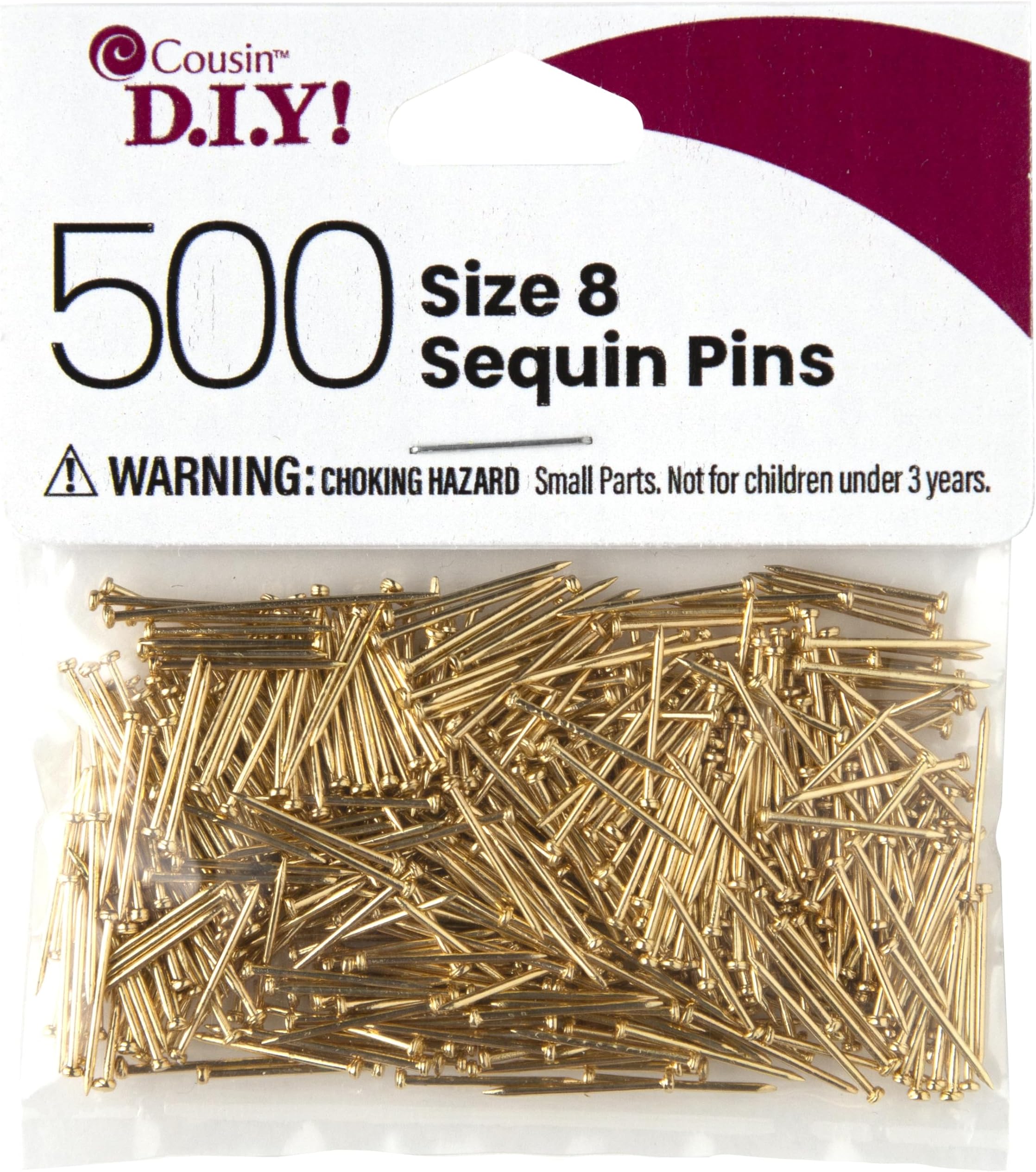 Amazon.com: Lependor 1000 Pieces Assorted Color Plastic Sequin Pins for ...