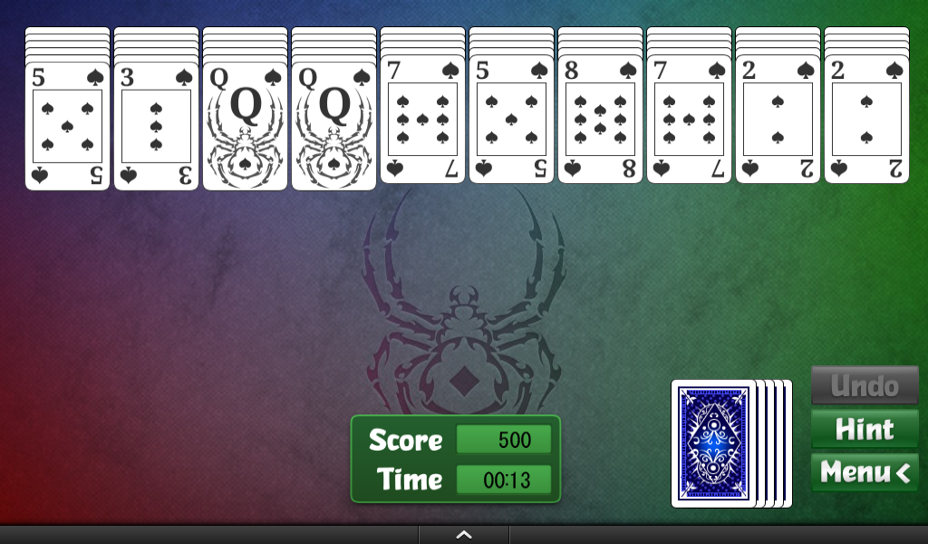 Spider Solitaire HD Free - App on the Amazon Appstore