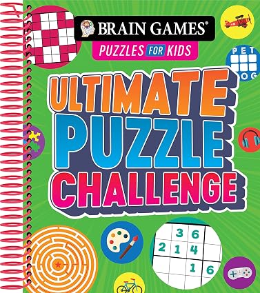 Brain Games Puzzles for Kids - Ultimate Puzzle Challenge: Publications ...