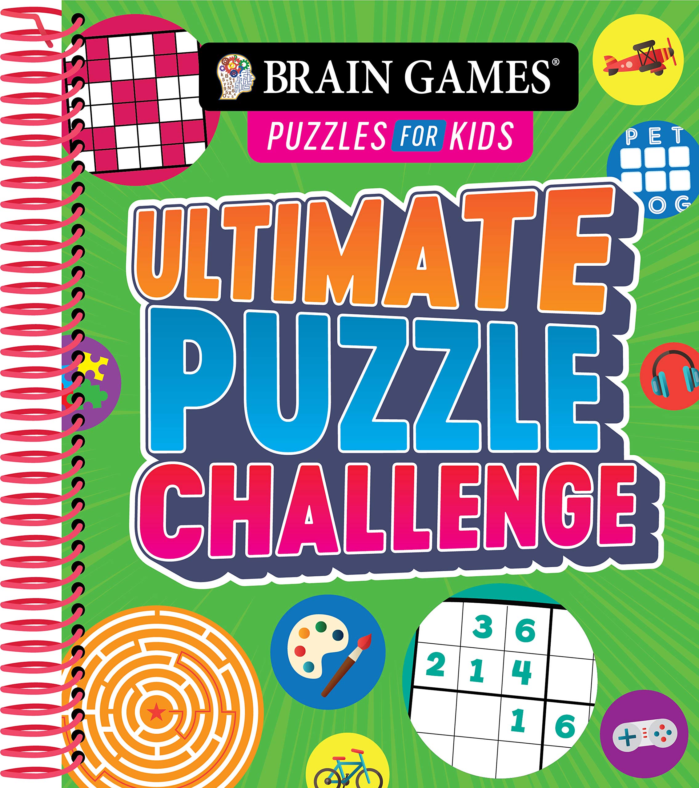 Brain Games Puzzles for Kids - Ultimate Puzzle Challenge: Publications ...