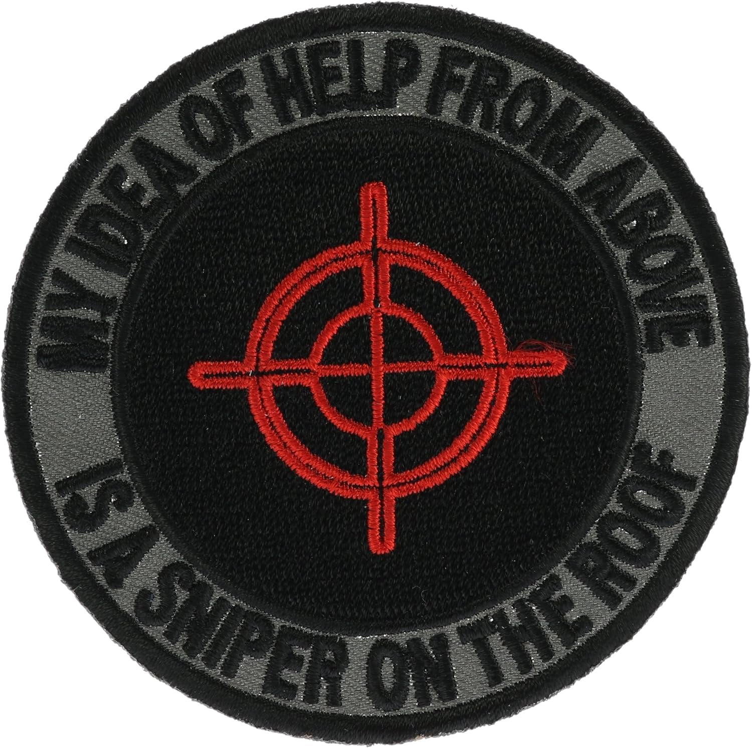 Amazon.com: My Idea of Help from Above. 3 inch Patch IV3972 F6D22U ...