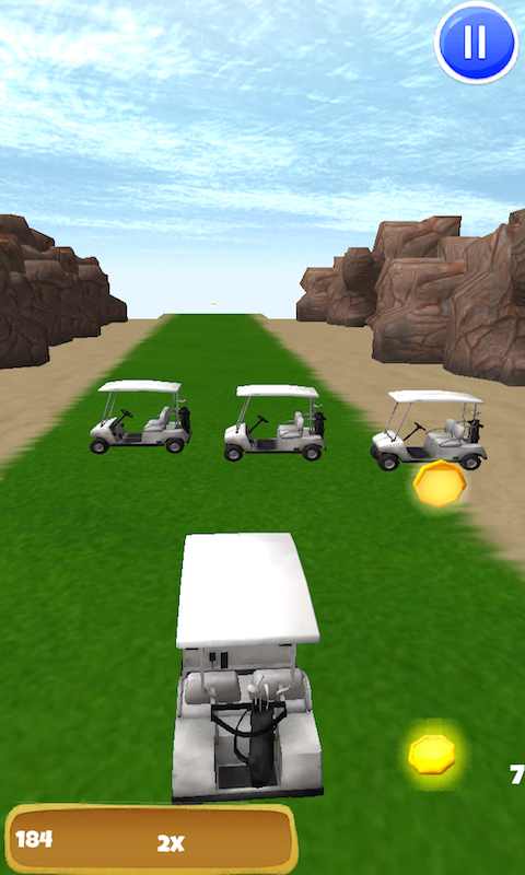 A Golf Cart Racer: Crazy Golfer Caddie Race 3D - App on Amazon Appstore