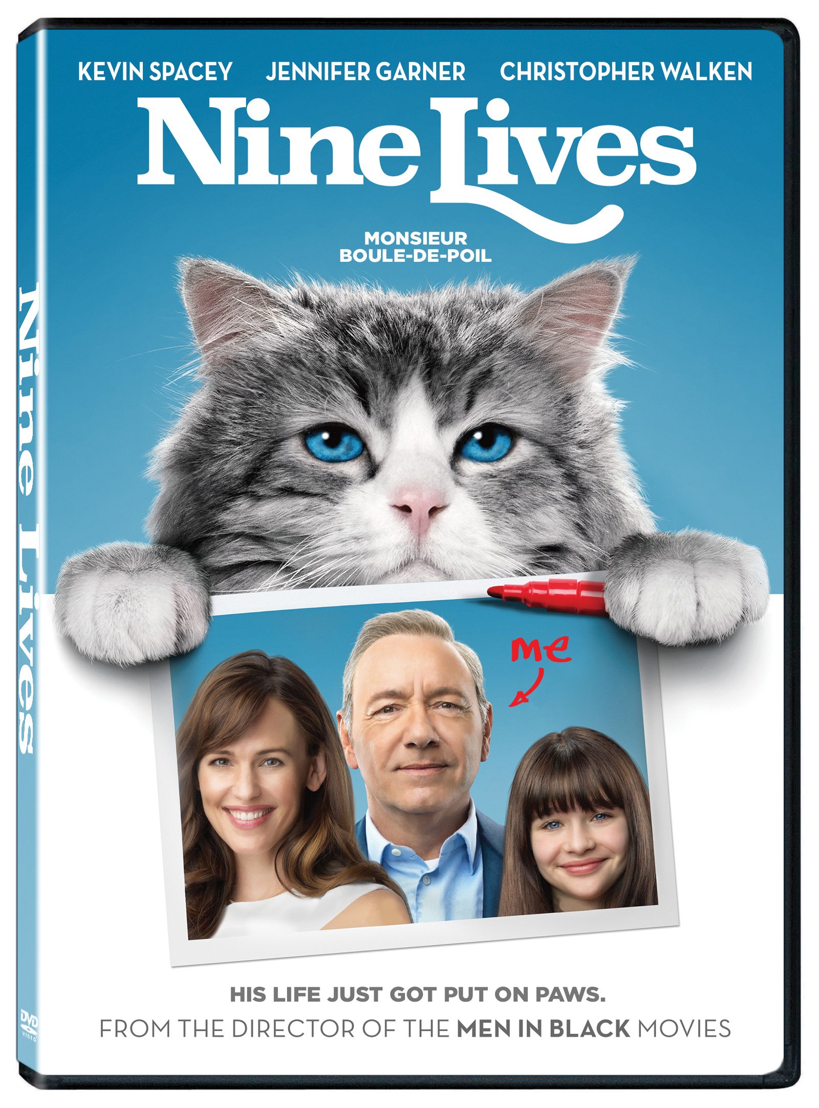 Amazon.com: Nine Lives : kevin spacey, Jennifer Garner, Robbie Amell ...