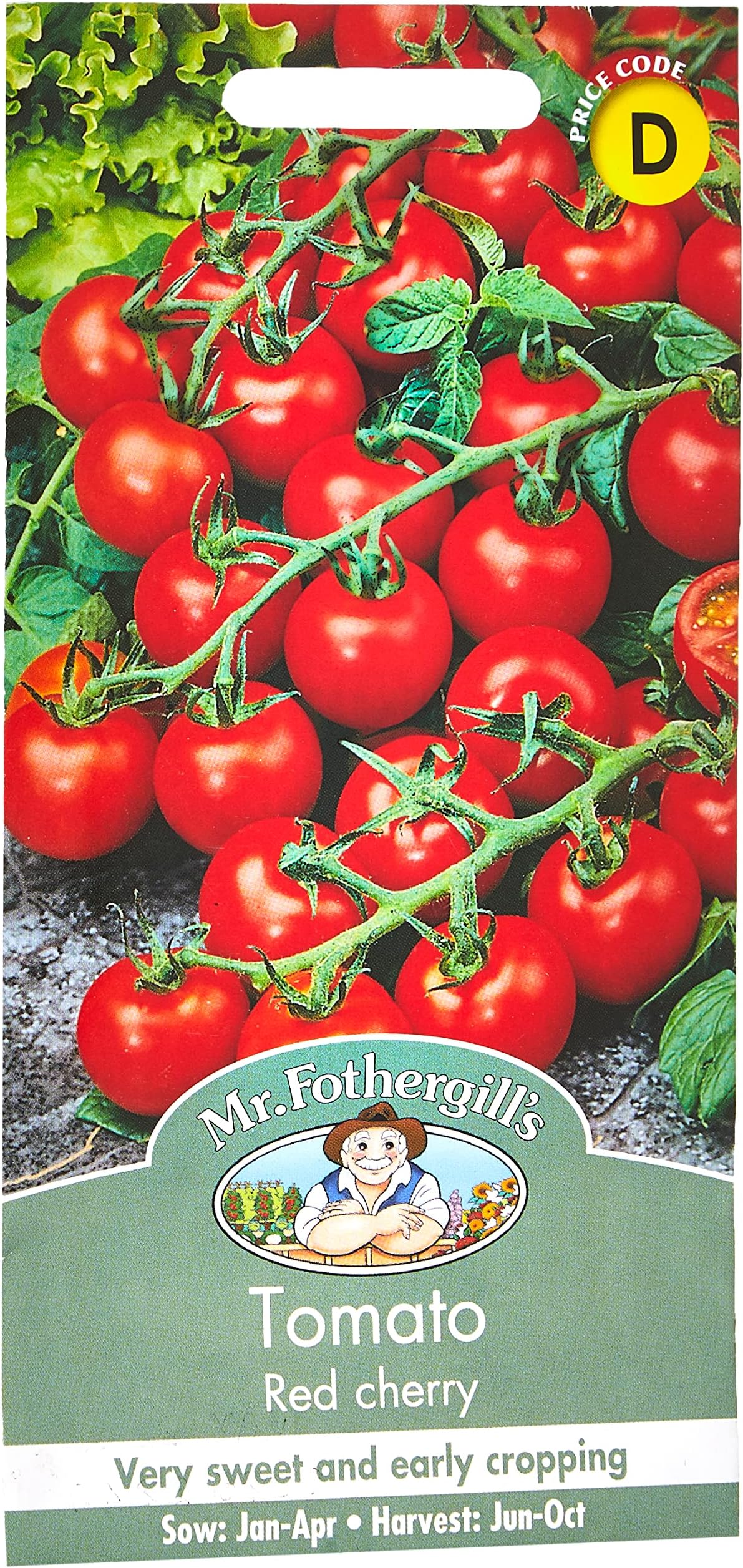 Mr Fothergill?s Seeds Ltd 23151 Vegetable Seeds, Tomato Red Cherry ...