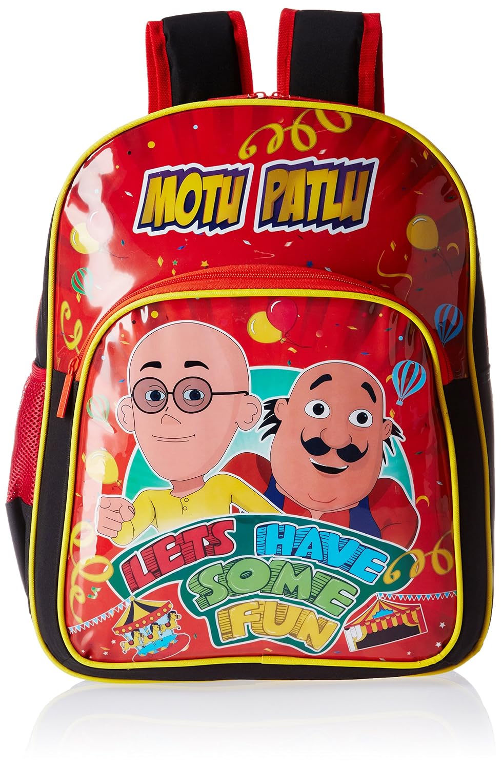 Buy Motu Patlu Red and Black Children's Backpack (Age Group :6-8 yrs ...