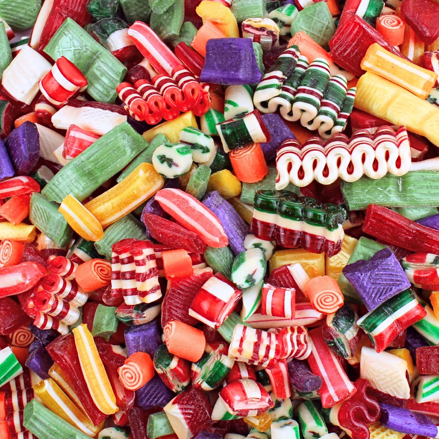 Amazon.com : Assorted Old Fashioned Hard Christmas Candy Mix ...