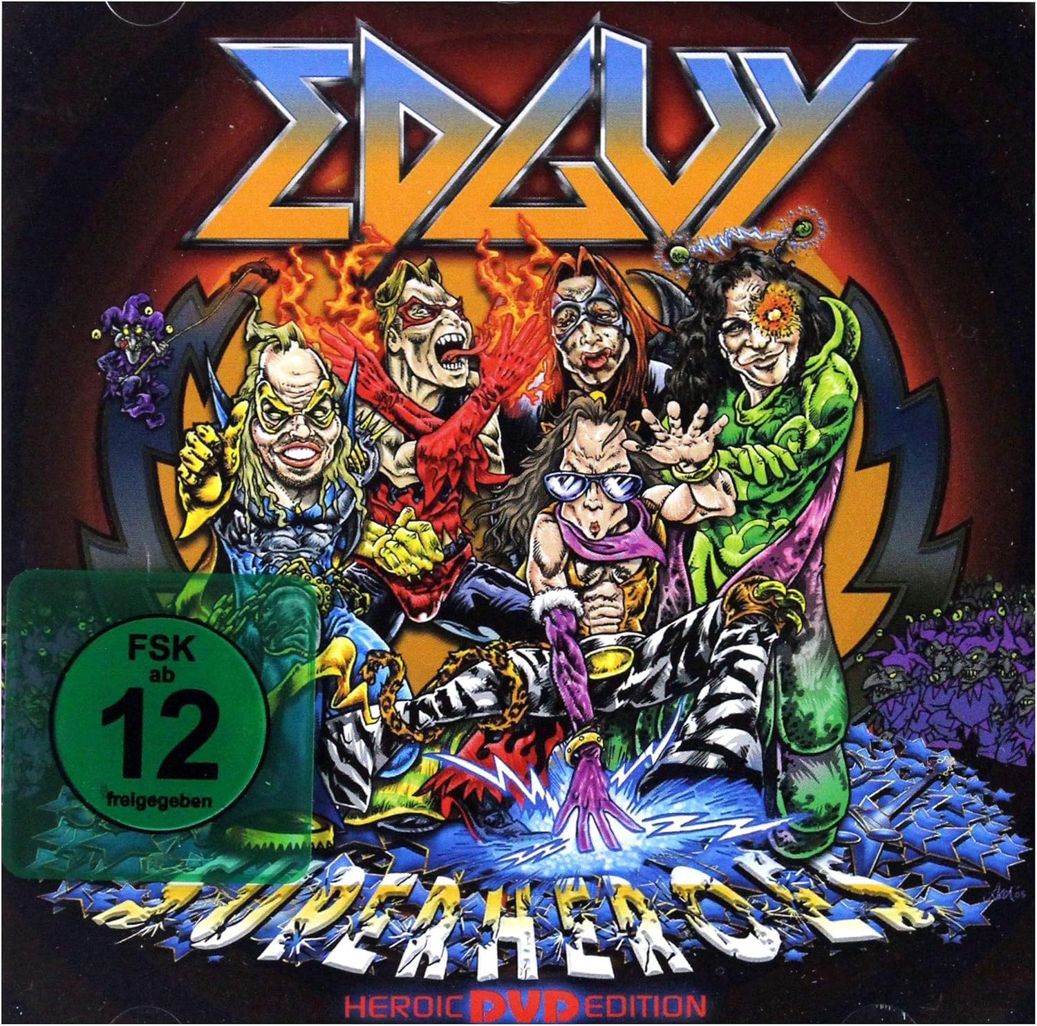 Edguy - Superheroes [Jewel Case] [DVD]: Amazon.co.uk: Edguy: DVD & Blu-ray