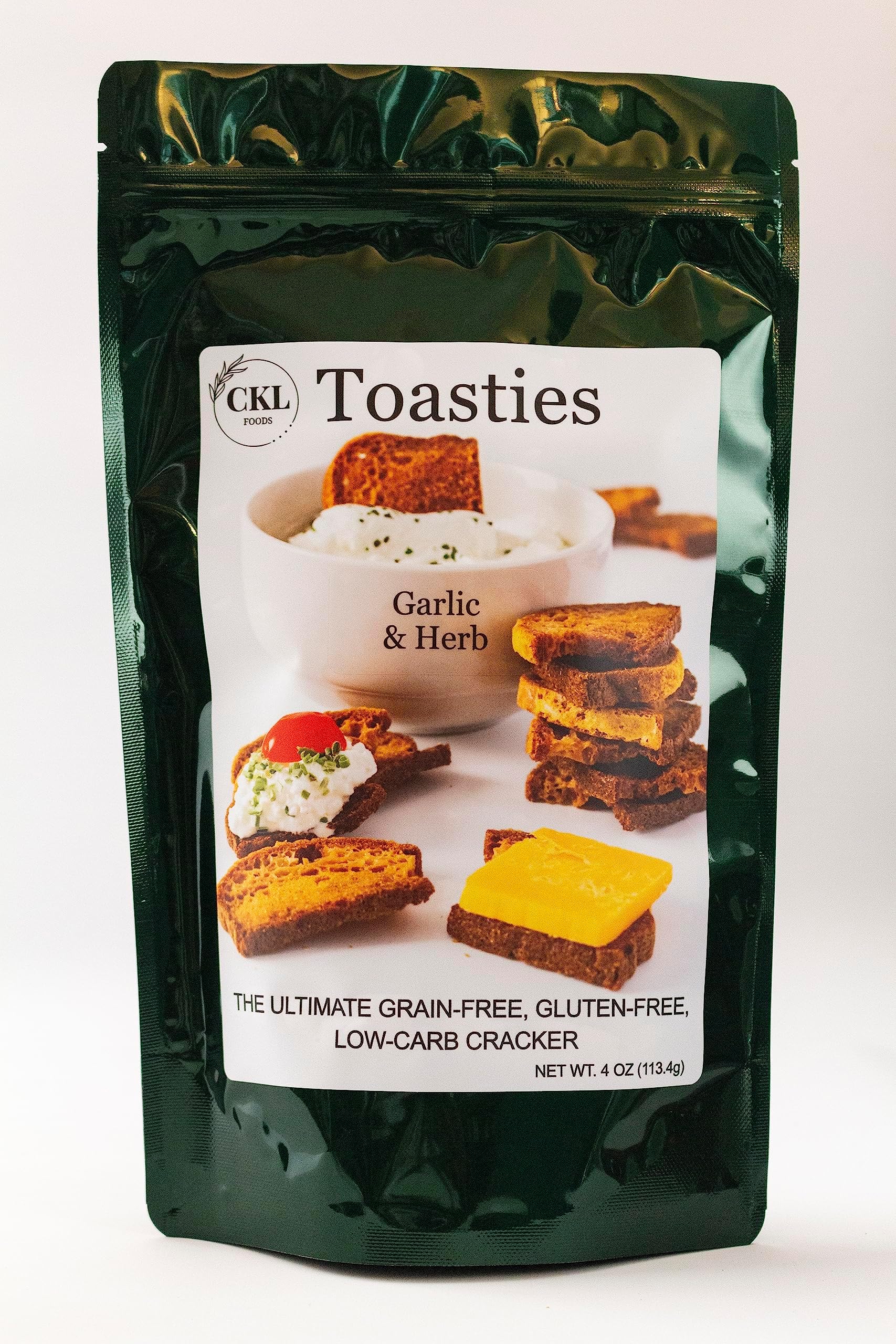 Amazon.com: Toasties - The Ultimate Grain-Free, Gluten-Free, Low-Carb ...