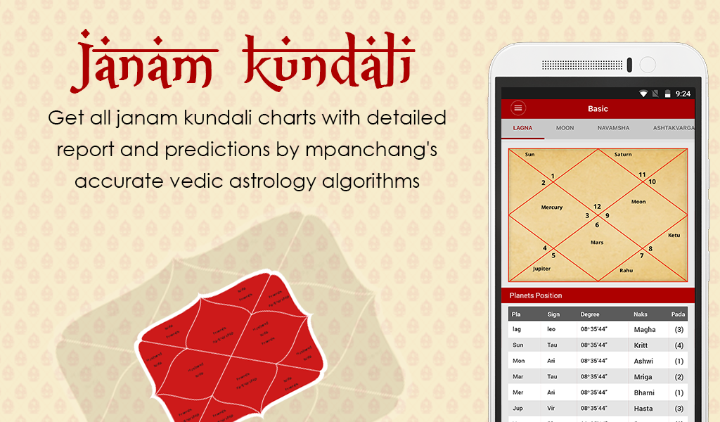 mPanchang - Hindu Calendar, Kundli Matching, Kundali Making - App on ...