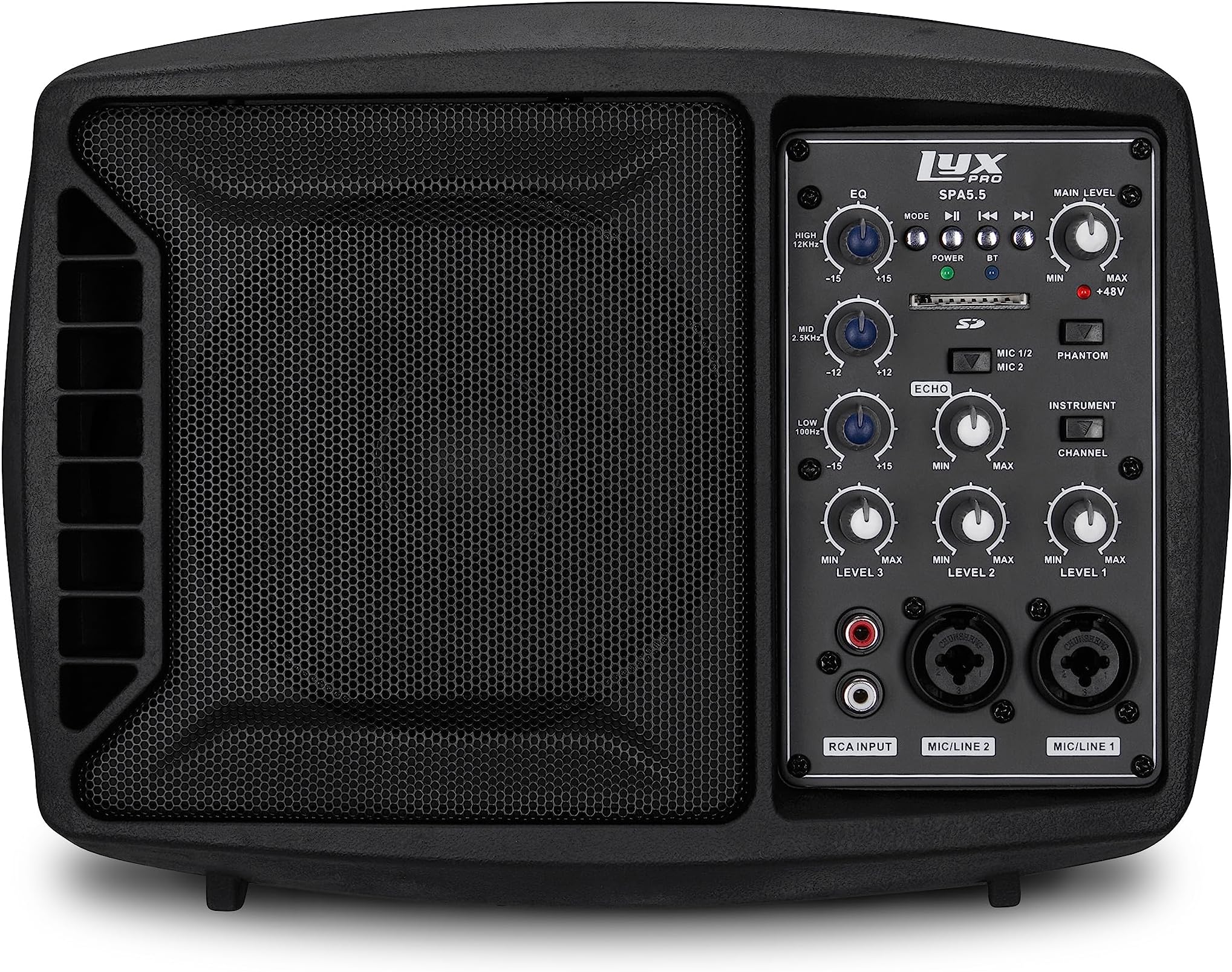 Amazon.com: Behringer Eurolive B205D Active 150-Watt PA/Monitor Speaker ...