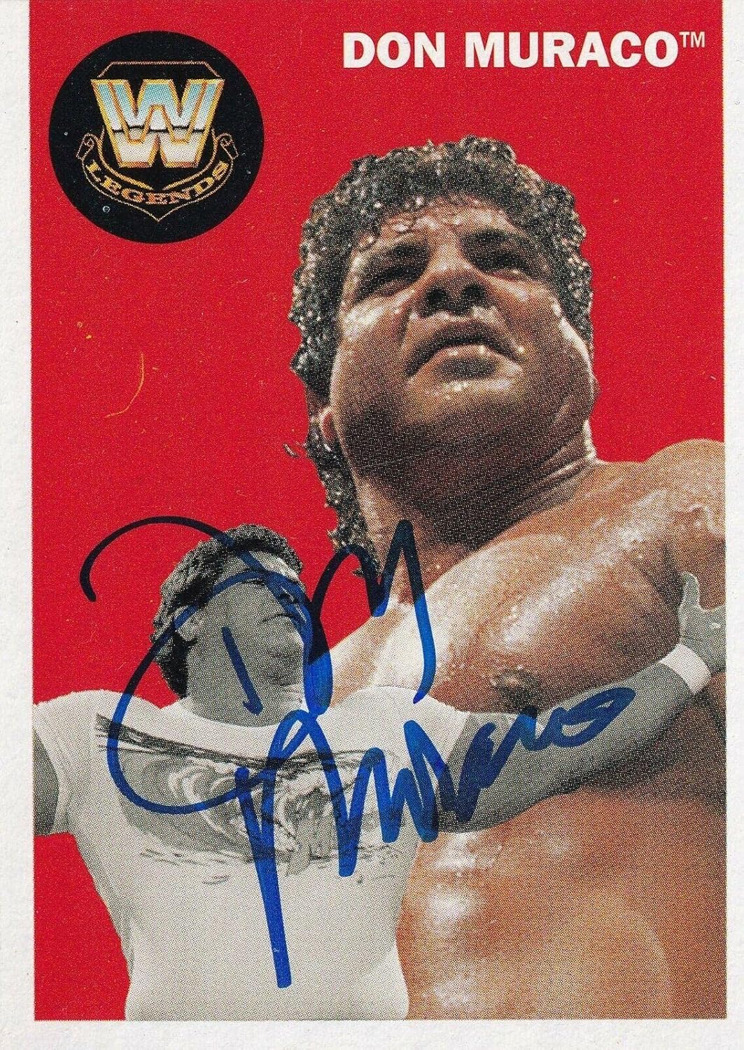 Don Muraco Signed 2006 Topps Heritage WWE Card #71 WWF Legend Autograph ...