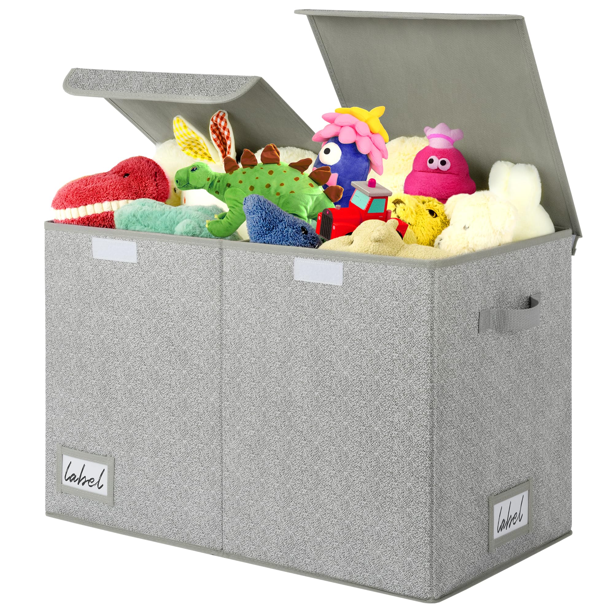 GRANNY SAYS Toy Storage Box, Pack of 1 Large Storage Box, Grey Storage ...