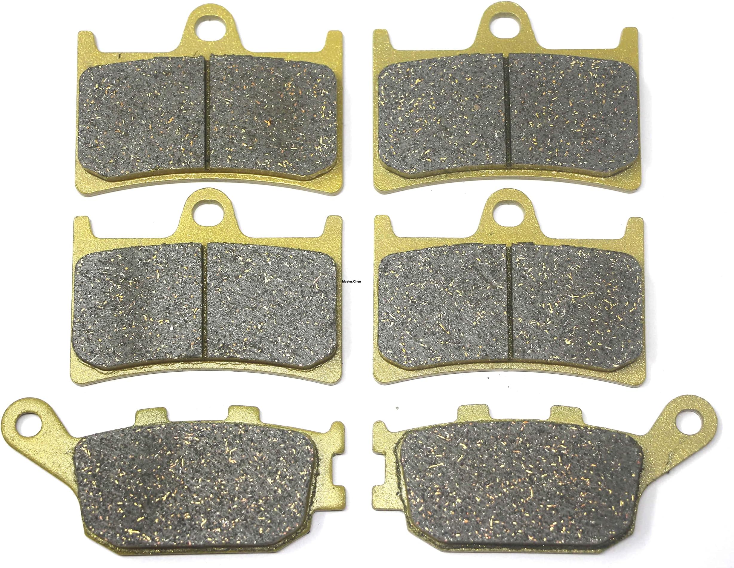 Amazon.com: ECCPP Brake Pads for Yamaha FZ1 FZ6 FZ8 YZF R1 R6 R6S ...