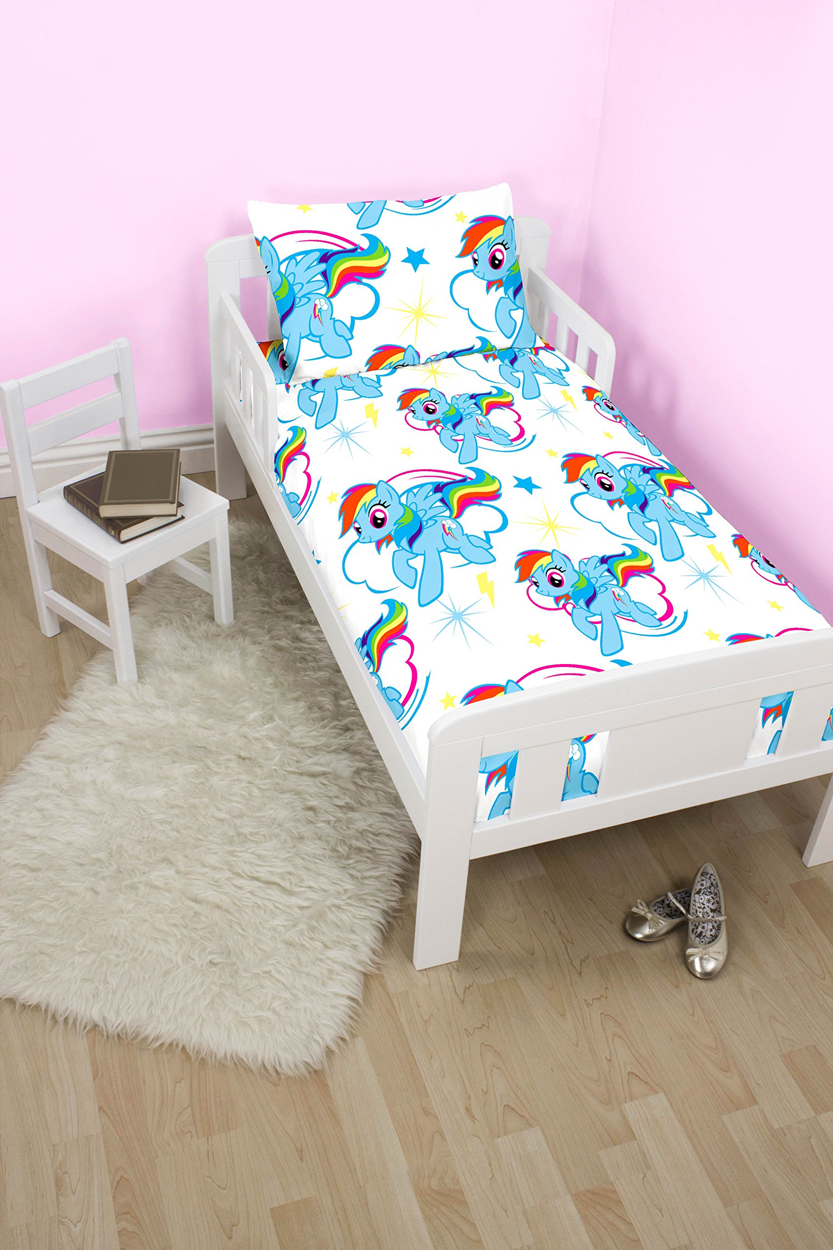 My Little Pony "Dash" Junior Bed Bundle Set, 4 in 1 : Amazon.co.uk ...