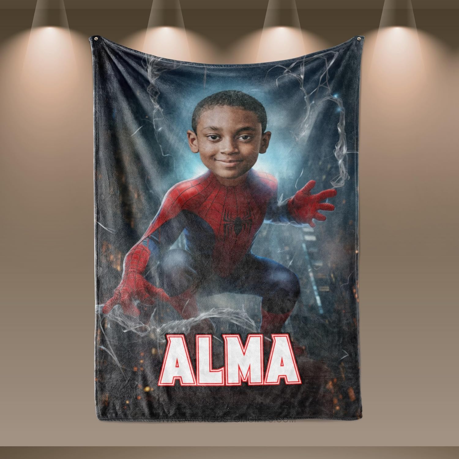 Amazon.com: Angeline Kids USA Made Personalized Blankets for Baby ...