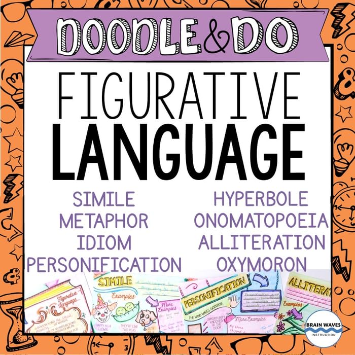 Figurative Language Activities Ela Doodle Notes And Learning Activities ...