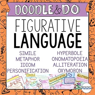Figurative Language Activities Ela Doodle Notes And Learning Activities ...