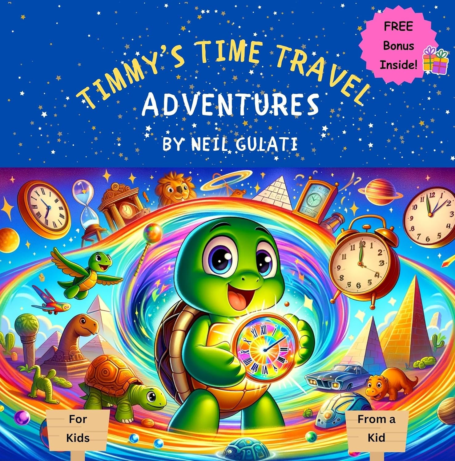 Timmy’s Time Travel Adventures: Fun story for 3 - 7 Year old (For Kids ...