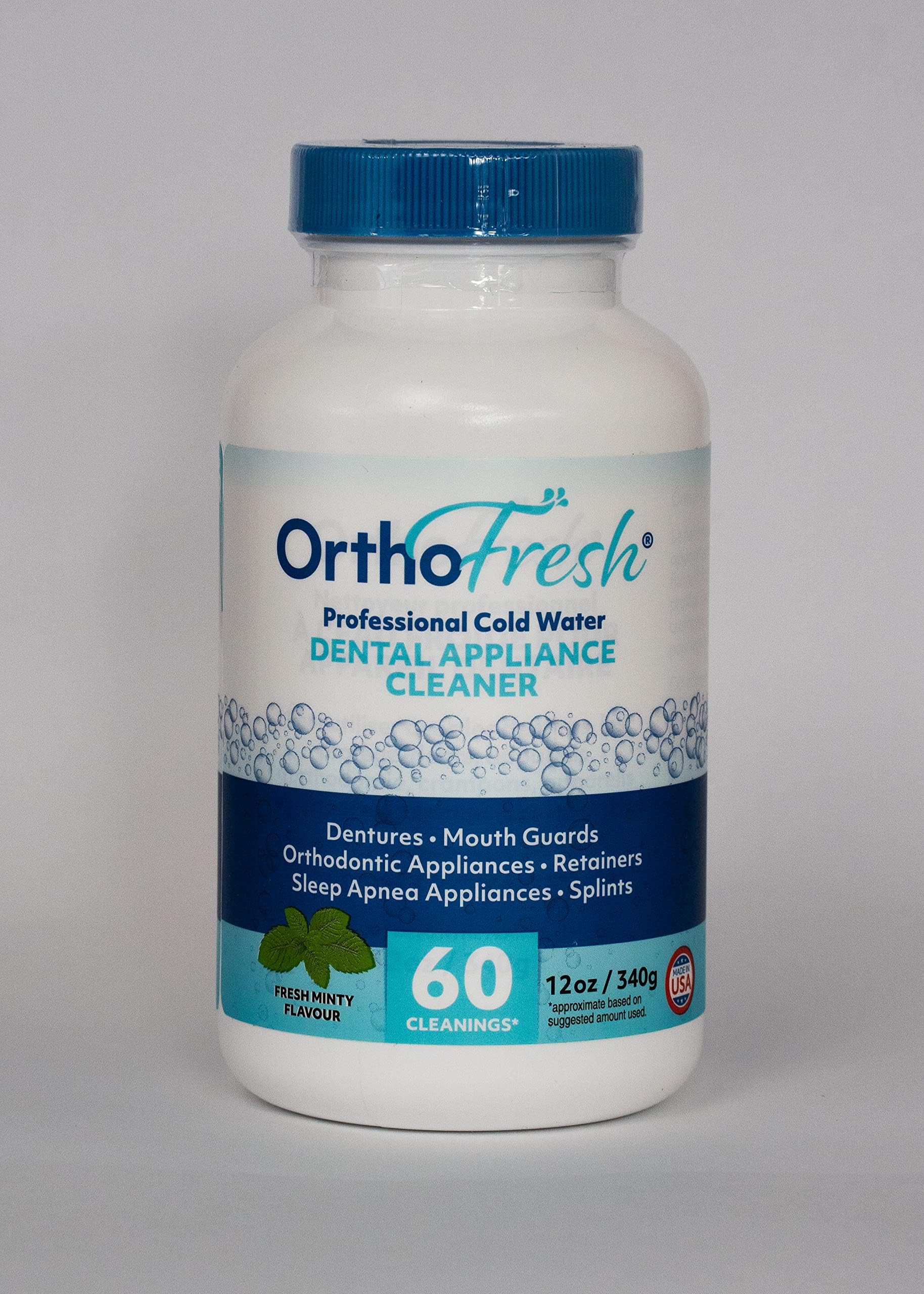 Amazon.com: OrthoFresh Professional Cold Water Dental Appliance Cleaner ...
