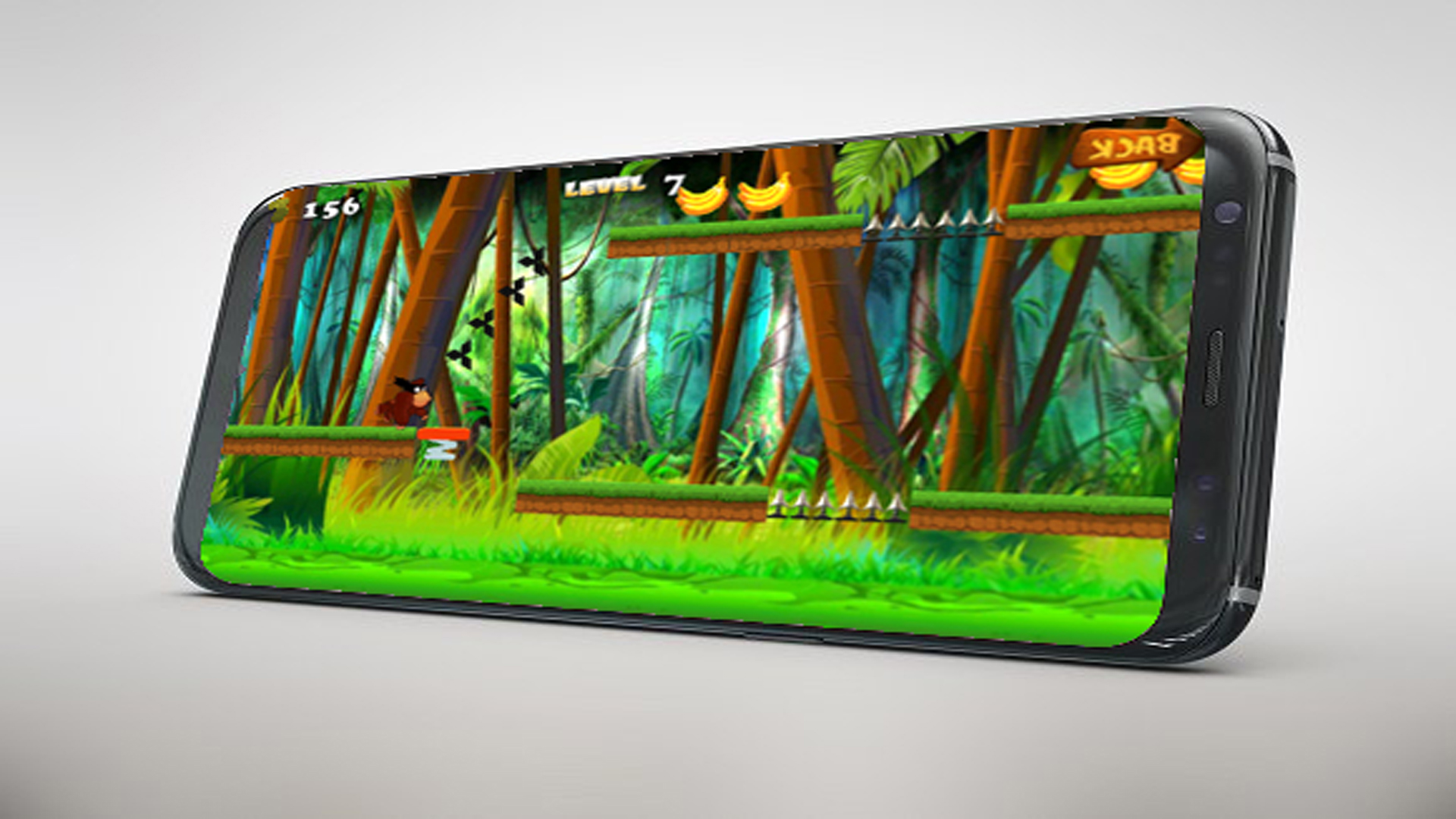 Aplicación Super Monkey Kong Run en Amazon Appstore