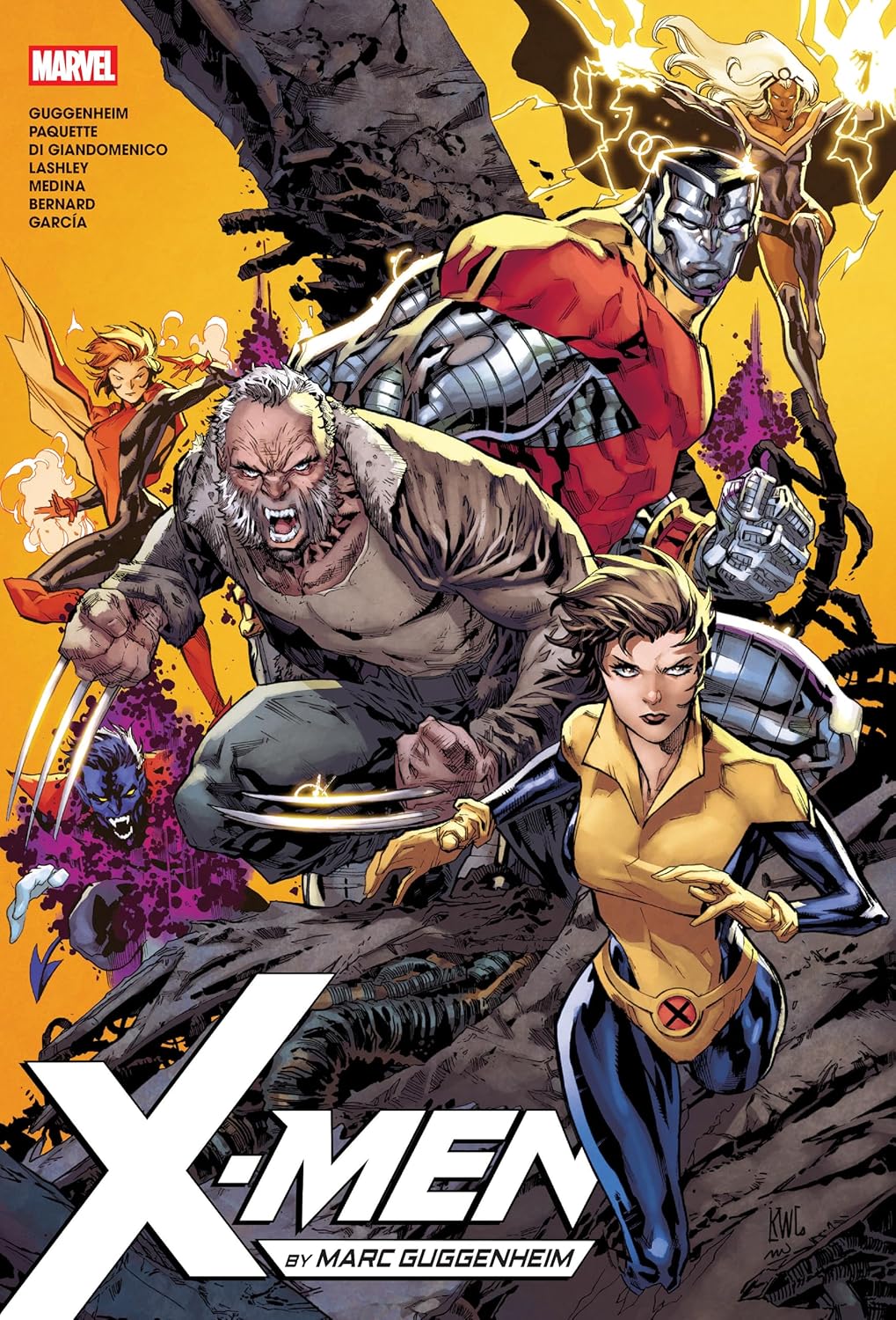 X-Men By Marc Guggenheim Omnibus Ken Lashley Cover : Guggenheim, Marc ...