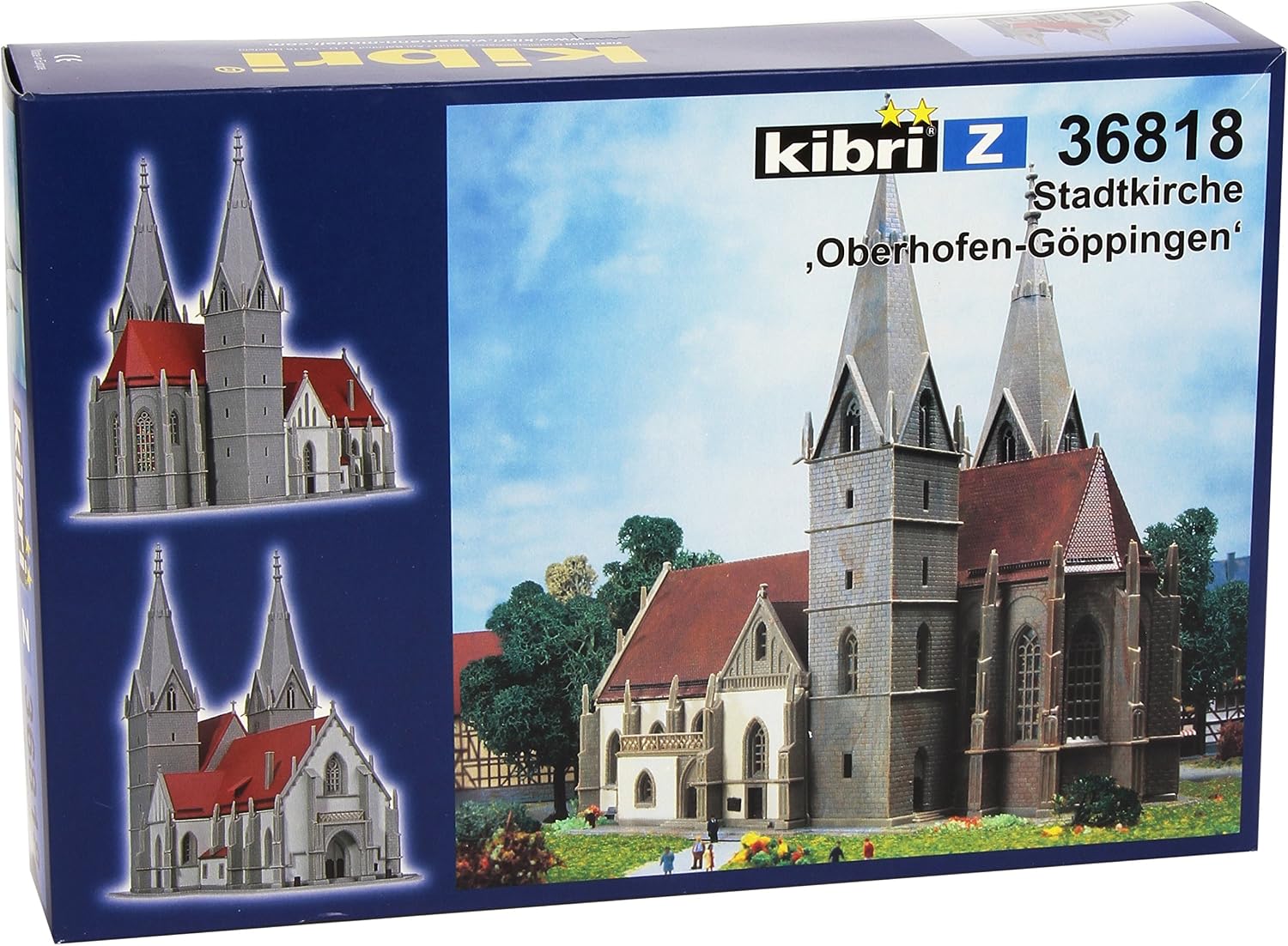 Amazon.com: Kibri Z Scale Church Goppingen : Arts, Crafts & Sewing
