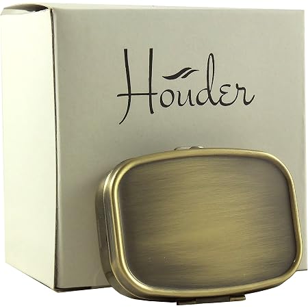Amazon.com: Designer Pill Box by Houder - Decorative Pill Case with ...