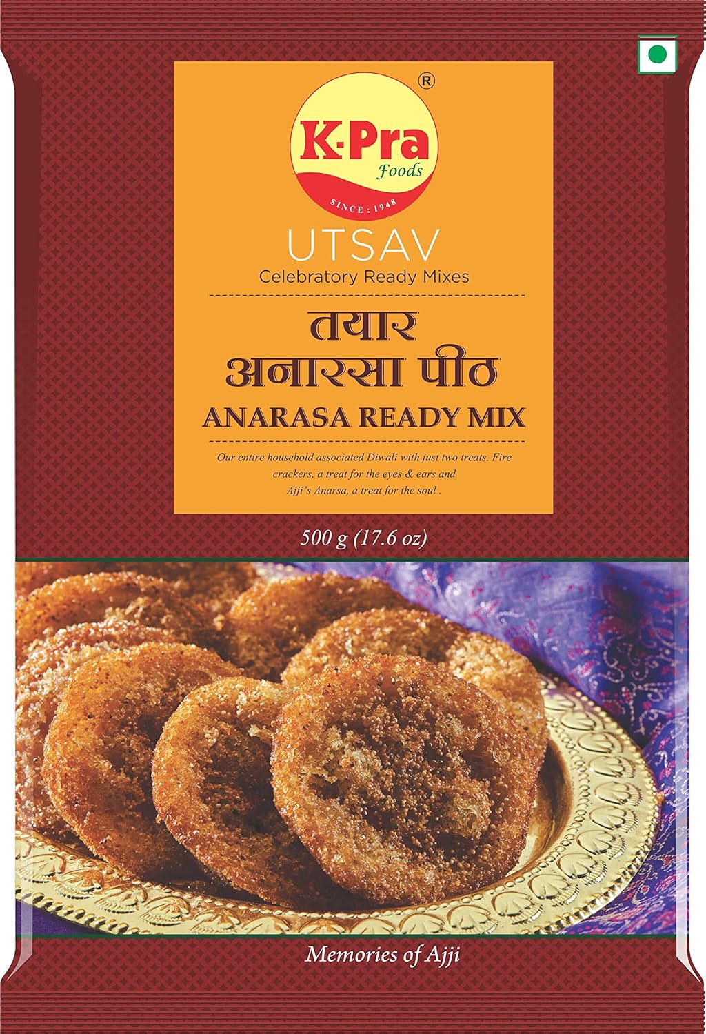 K-PRA Anarasa Peeth (500 g) : Amazon.in: Grocery & Gourmet Foods