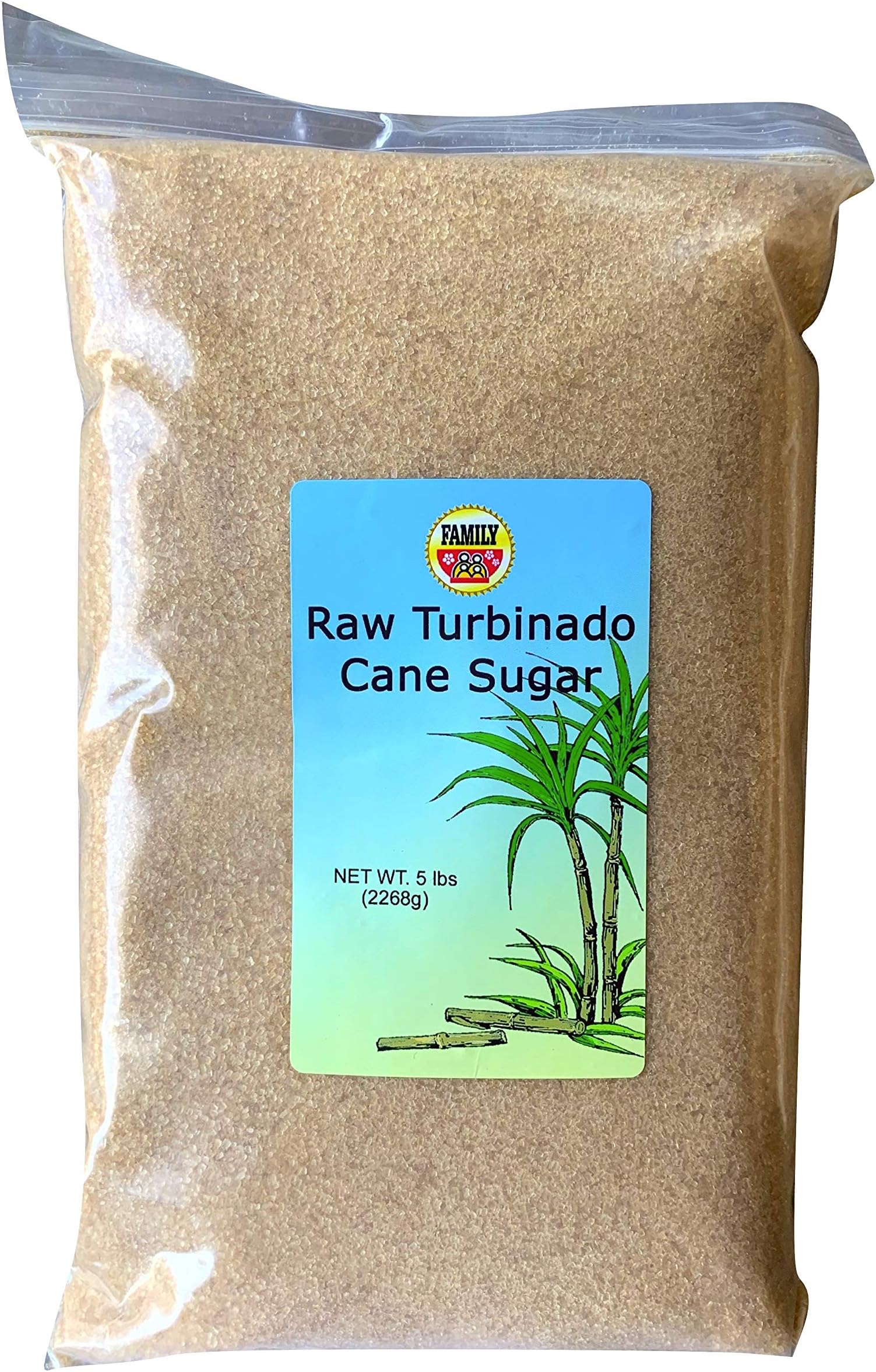 Amazon.com : Sugar in the Raw Unrefined Sugar Made From Sugar Cane, 200 ...