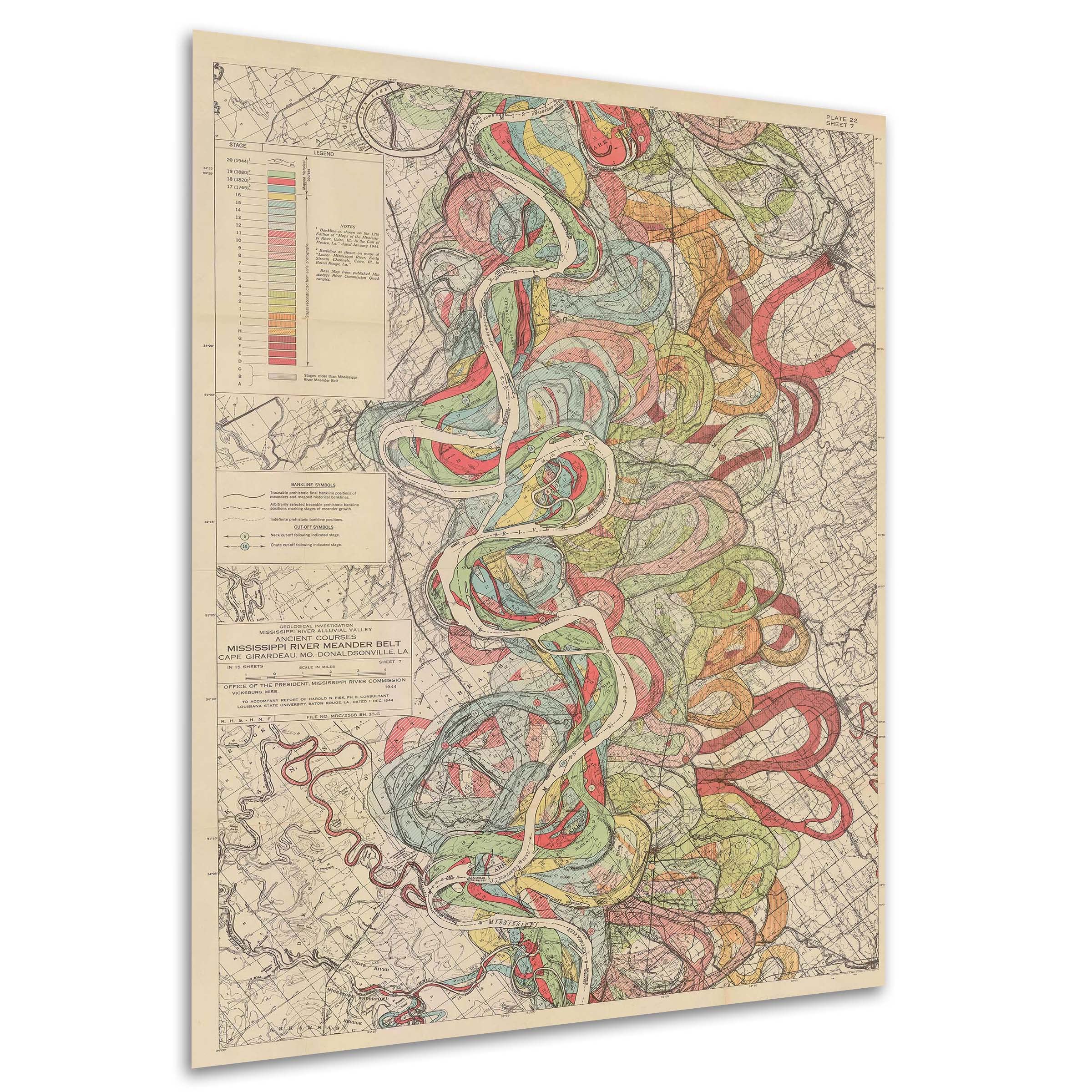 Mississippi Geologic Map