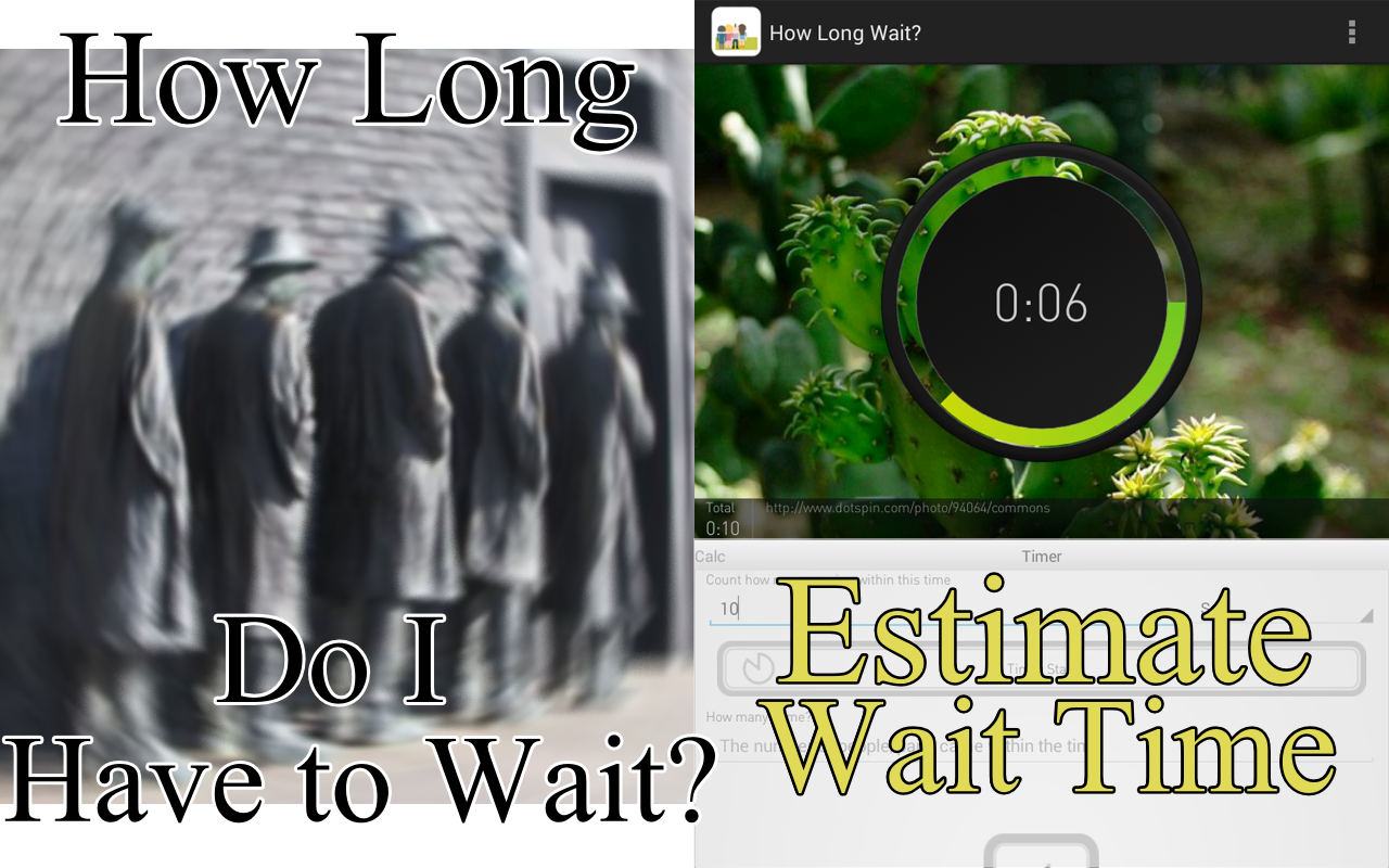 How Long Wait? Calculate Estimate Waiting Time - free - App on Amazon ...